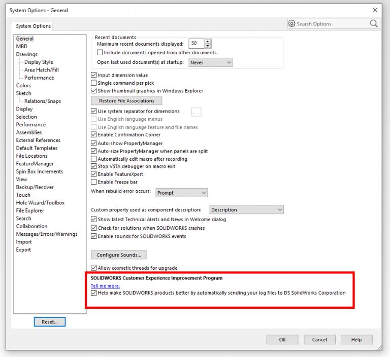 SOLIDWORKS CAD Admin Dashboard