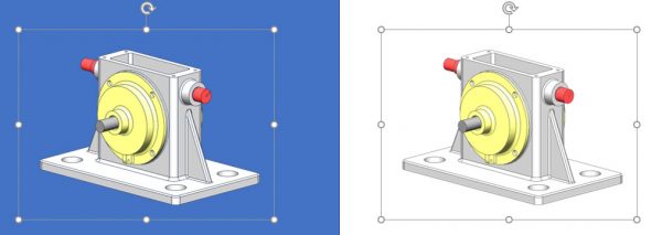 How to remove Background Colour from SOLIDWORKS Screenshots