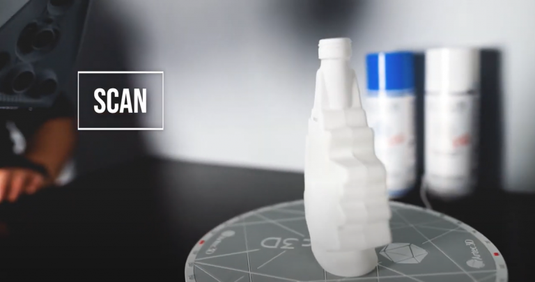 Improve your 3D scans with AESUB scanning spray