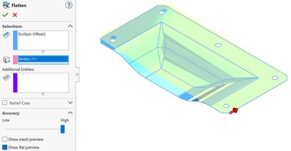 Another Way to Create Flat Pattern in SOLIDWORKS Sheet Metal