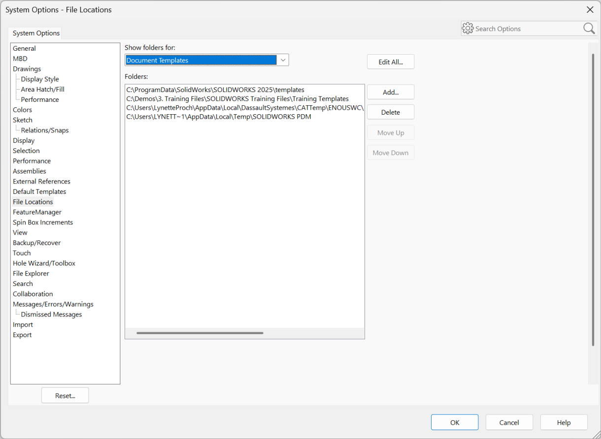 How to Create Templates in SOLIDWORKS